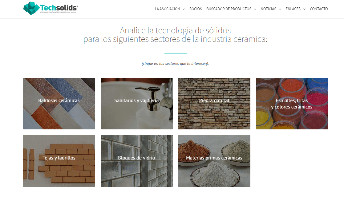 Techsolids presenta su nuevo buscador de productos dirigido en exclusiva al sector cerámico ...