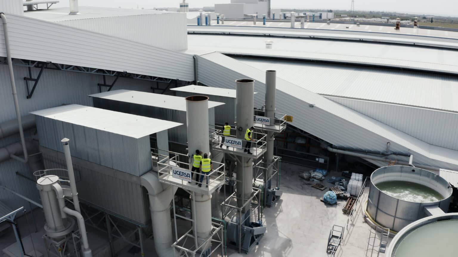 Instalaciones de Aspiración y Filtrado - Techsolids®