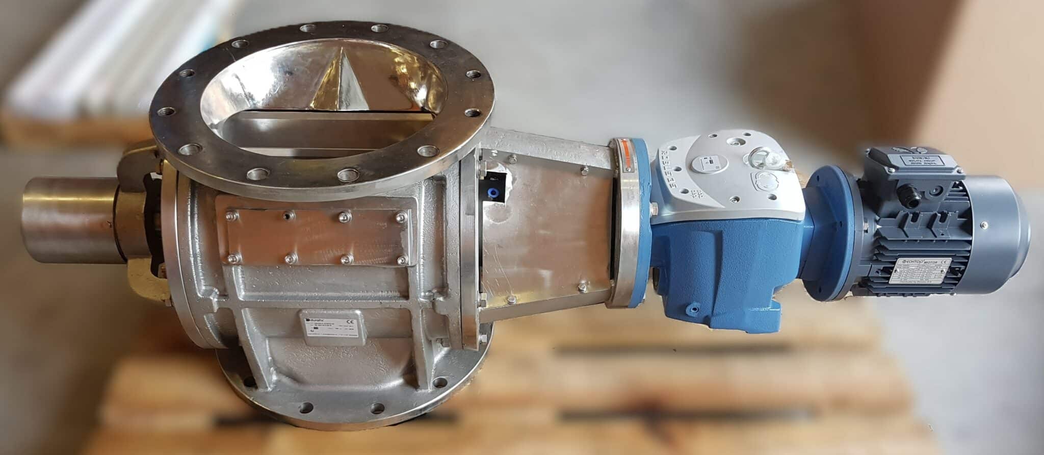 Gravity Discharge Alveolar Rotary Valves - Techsolids®