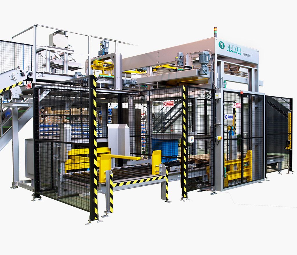 Push-Pull Layer Palletizer - Techsolids®