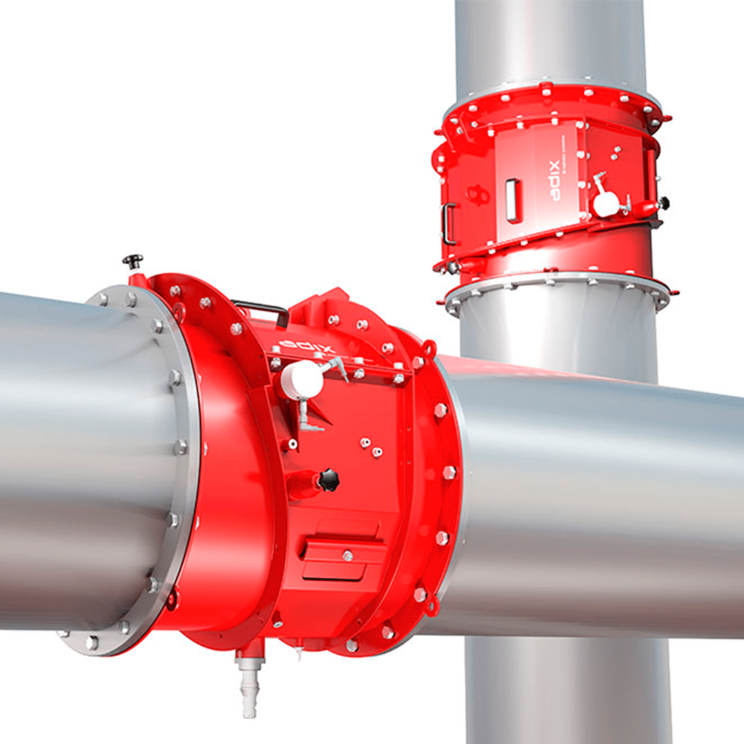 Válvula de aislamiento de clapeta NOVEx II - Techsolids®