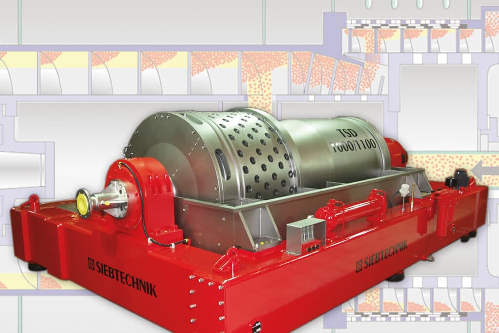 Centrifuga Decantadora TURBO-SCREEN - Techsolids®