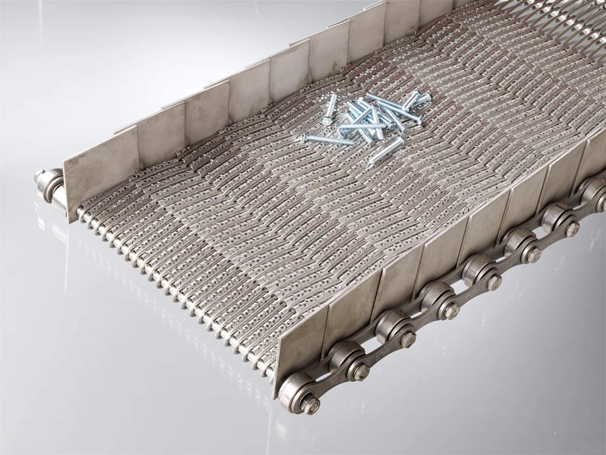 Metal conveyor belts - Techsolids®