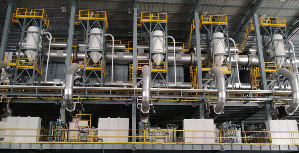 Dry gas absorption system (DSI systems) - Techsolids®