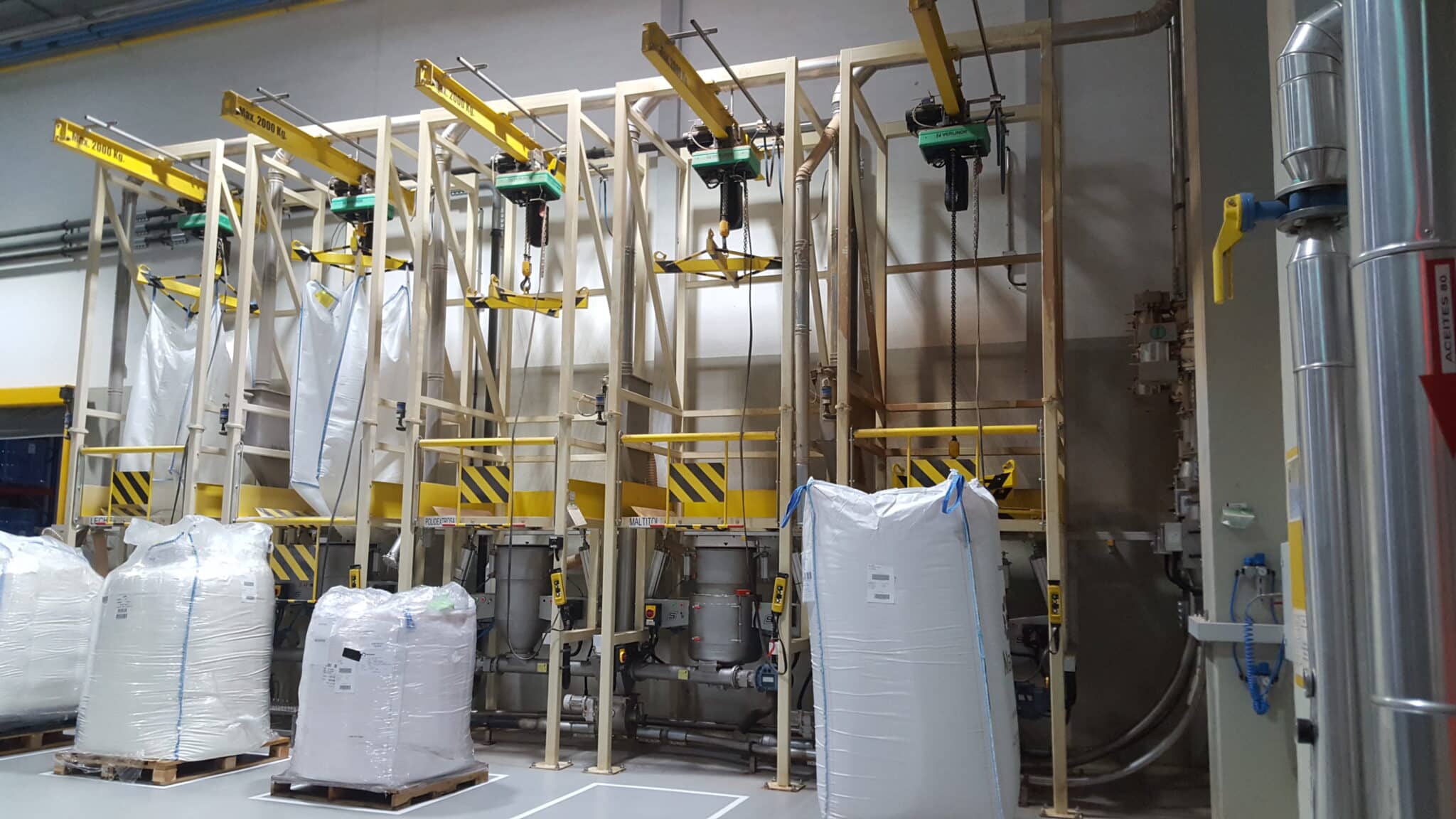 Equipos para la carga y descarga de Big Bag - Techsolids®