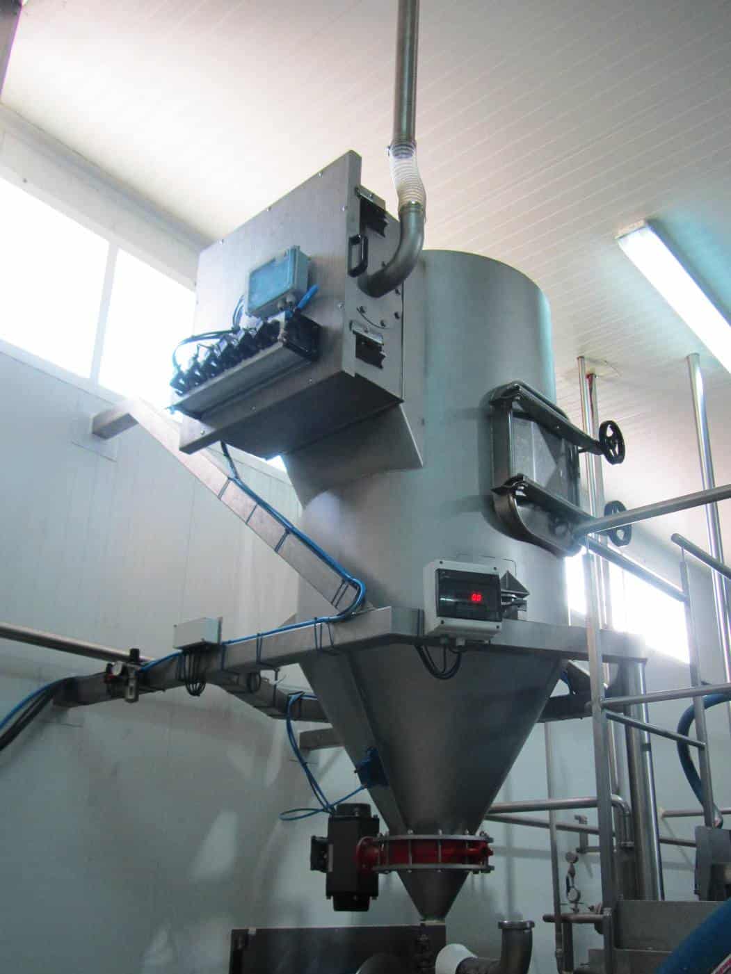 Transporte neumático en fase diluida - Techsolids®