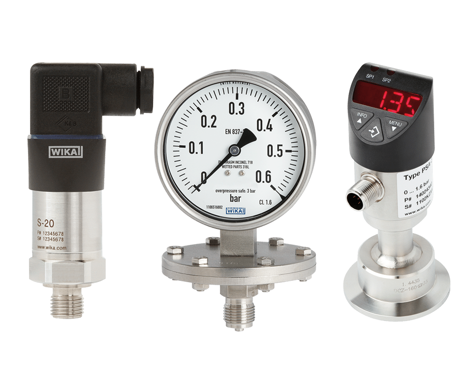 WIKA Pressure Measurement - Techsolids®